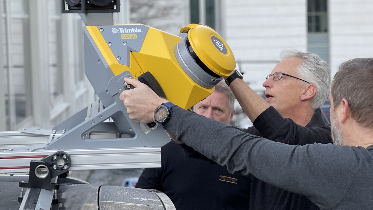 Trimtec introducerar Trimble MX50 - Surveyors